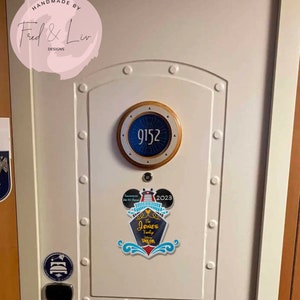 Personalised Disney Cruise Line Ship Inspired Stateroom Door Sign ...