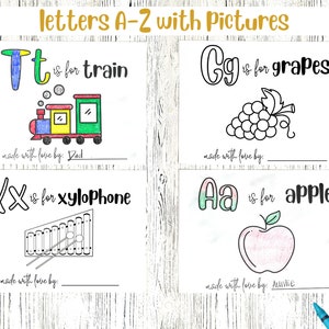 EDITABLE My First ABC Book - Printable Keepsake for Babies and Children ...