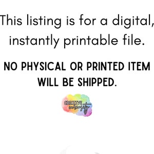 Calm Corner Posters | 6 Digital Files AND Directions for How to Create ...