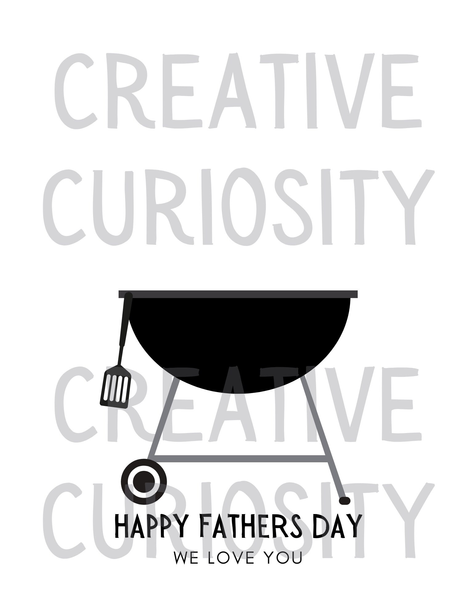 Father's Day Grill Handprint Keepsake Gift for Dad Father Grandpa ...