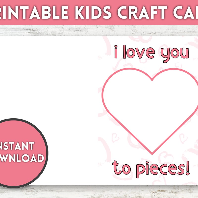Valentines Day Cards for Kids - Etsy