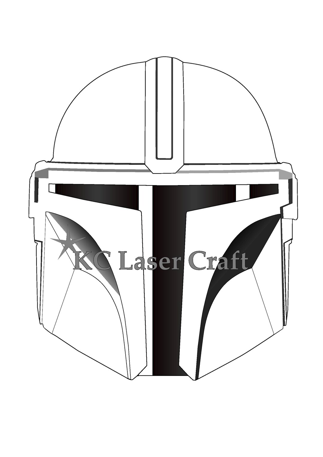 Starwars Mando Mandalorian SVG Instant Digital Download - Etsy
