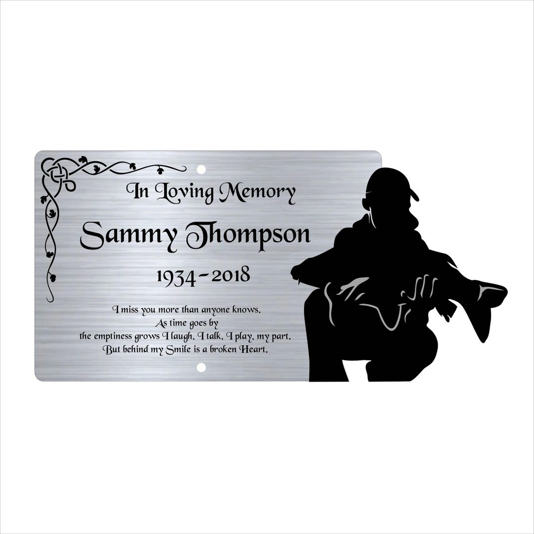 Memorial Plaque, 6x4, 7x5, 8x5, 10x7, 12x8, Engraved Bench Plaques ...