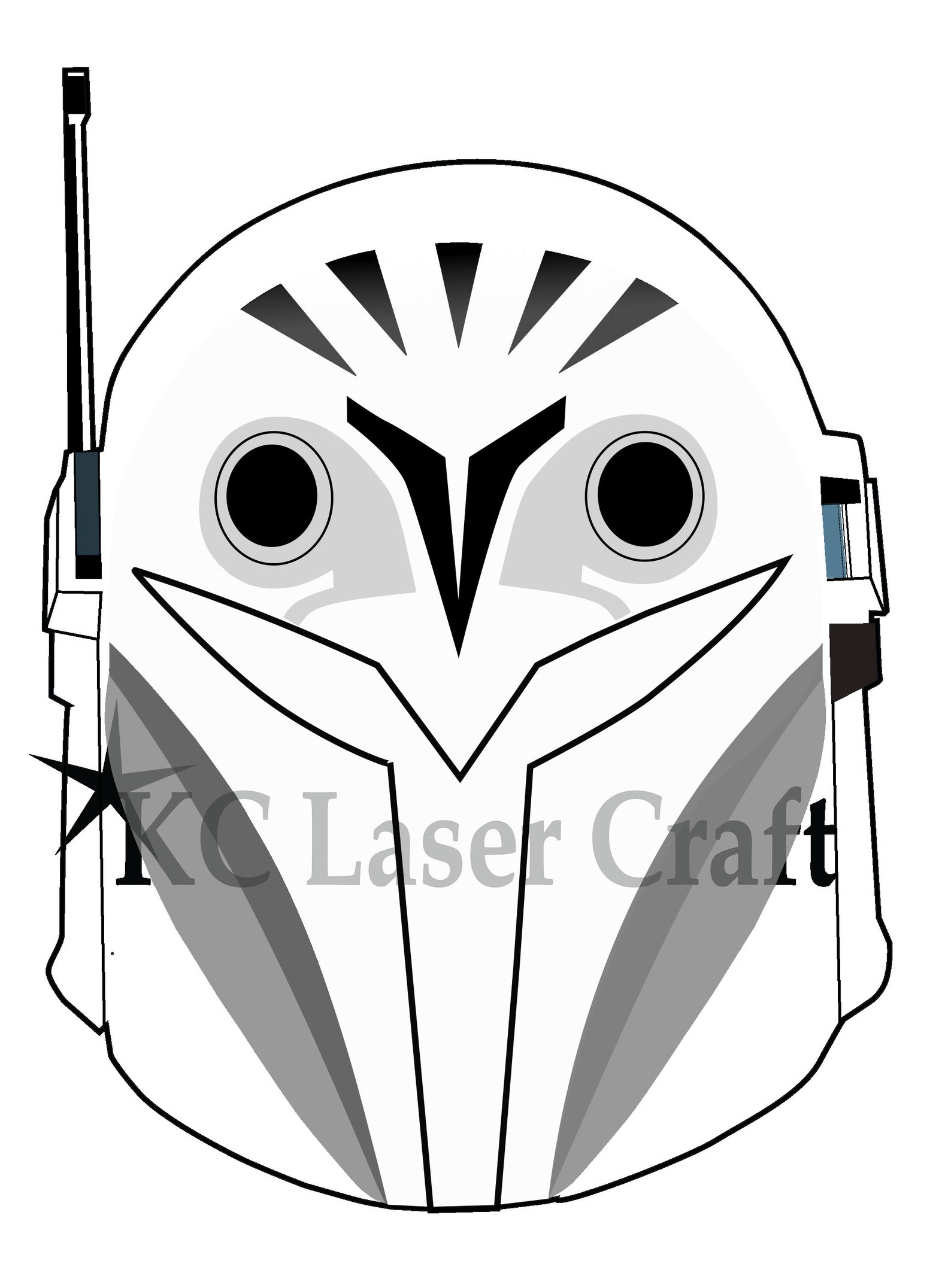 Star Wars Bo Katan Helmet Digital Download - SVG JPEG PNG Cricut ...