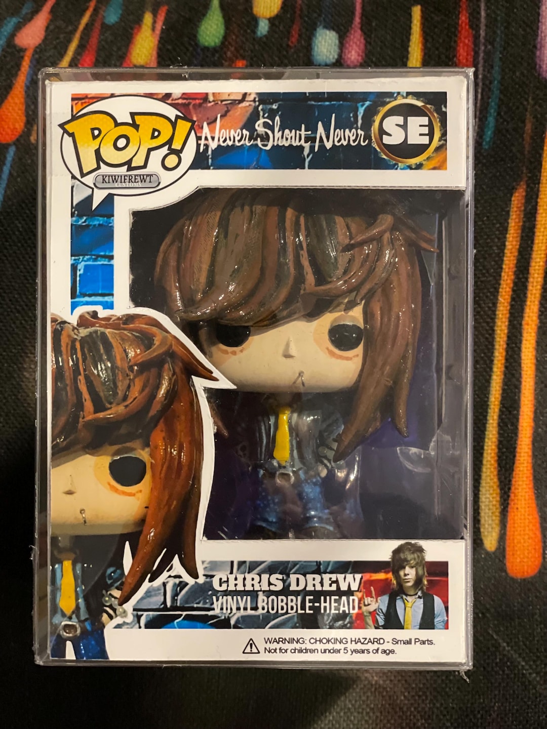 Chris Drew Never Shout Never Custom Pop Vinyl unofficial ONLY ONE - Etsy