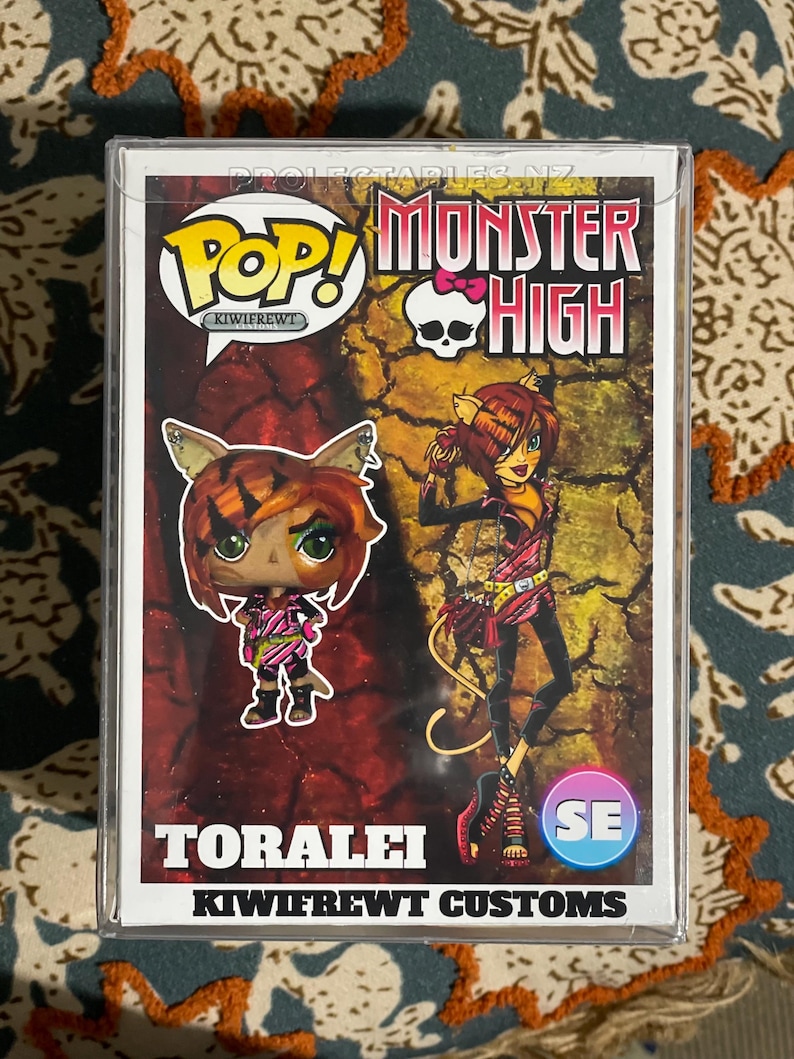 Custom Pop Vinyl - Monster High / Toralei *unofficial* - Etsy
