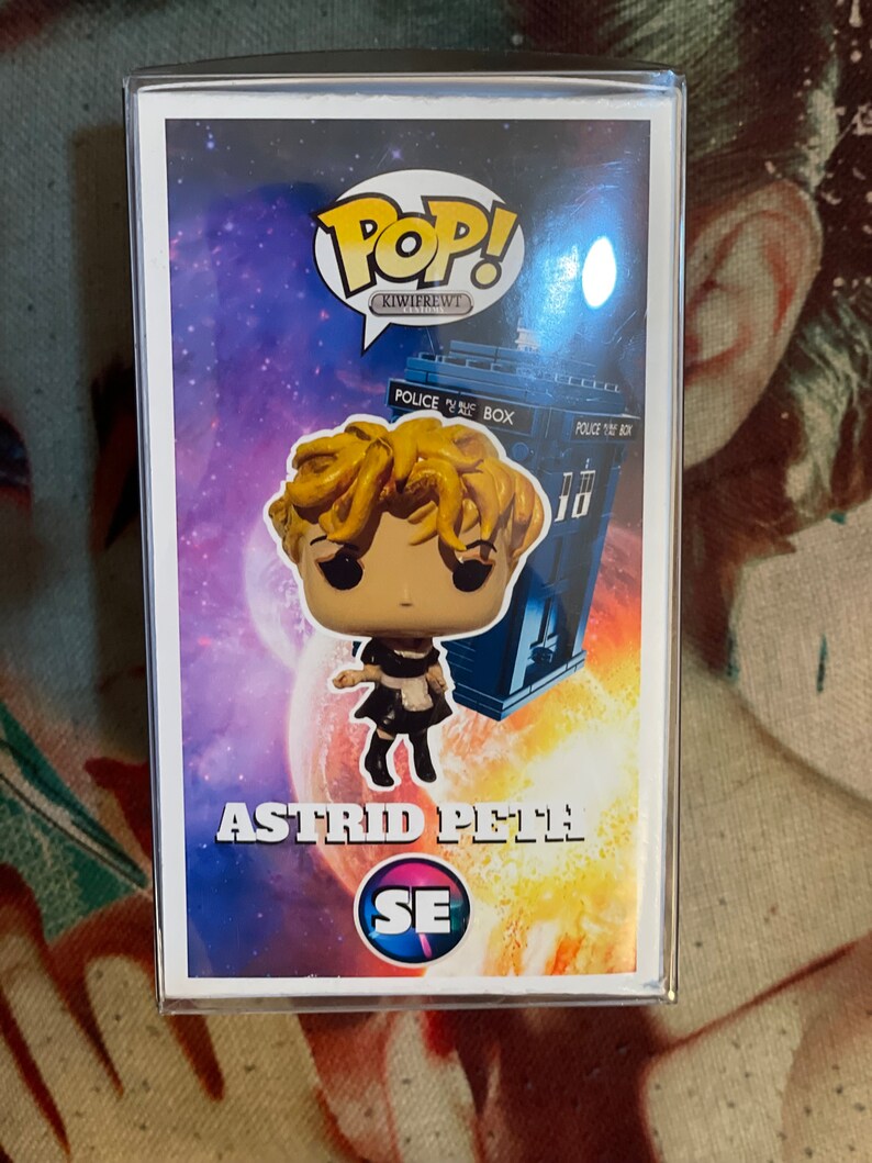 Custom Pop Vinyl Kylie Minogue Doctor Who/astrid Peth unofficial - Etsy
