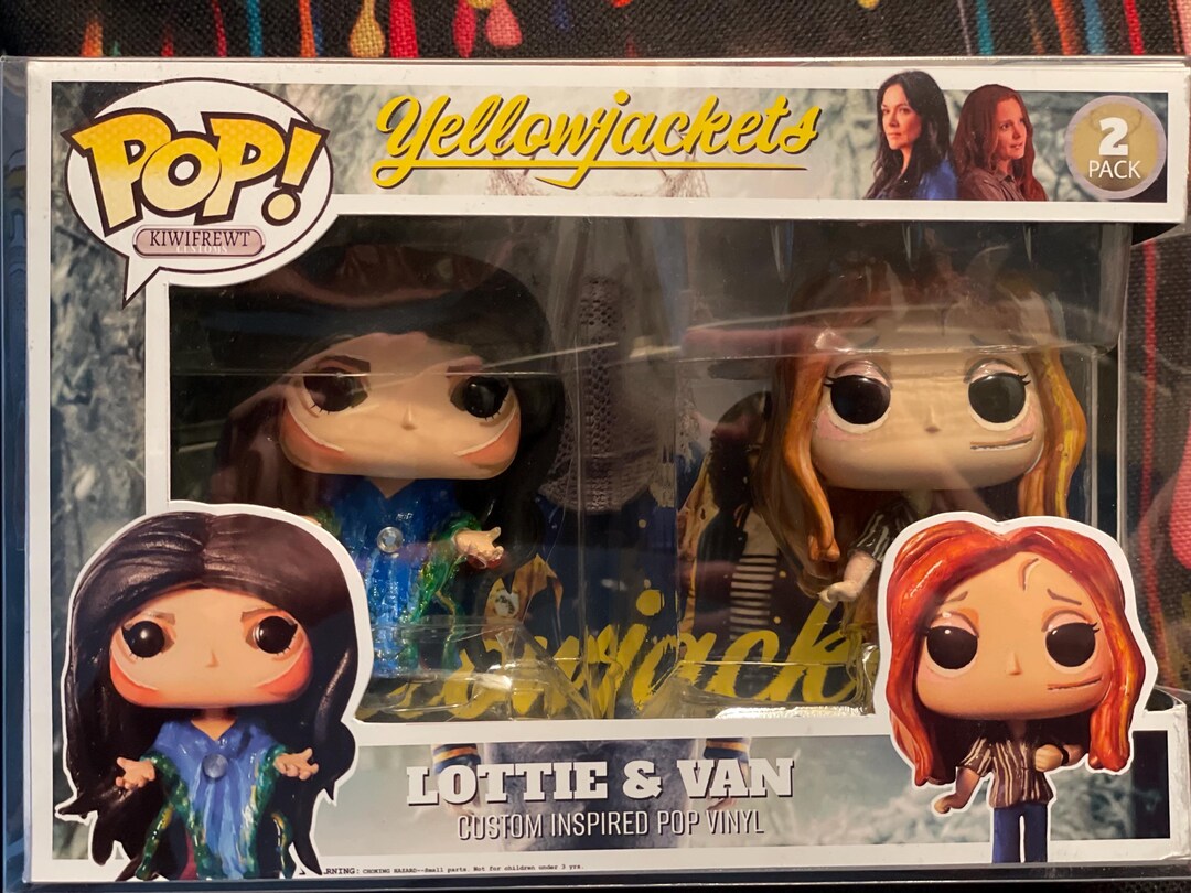 Yellowjackets Lottie & Van Set 3 of 3 Custom Pop Vinyl unofficial ...