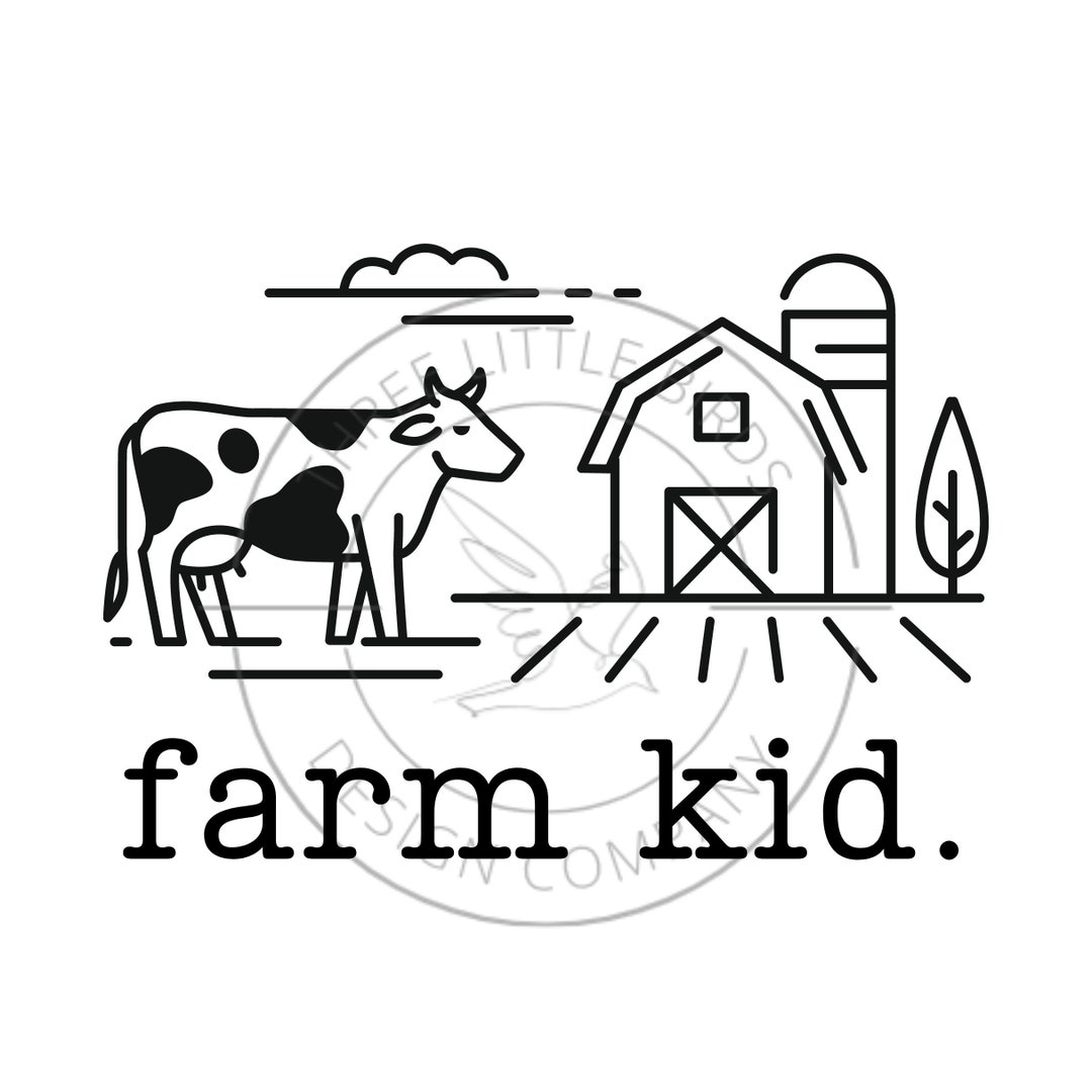 Farm Kid SVG, Circuit, Boy Farm Shirt, Kids Farm Shirt, Kids Farm Svg ...