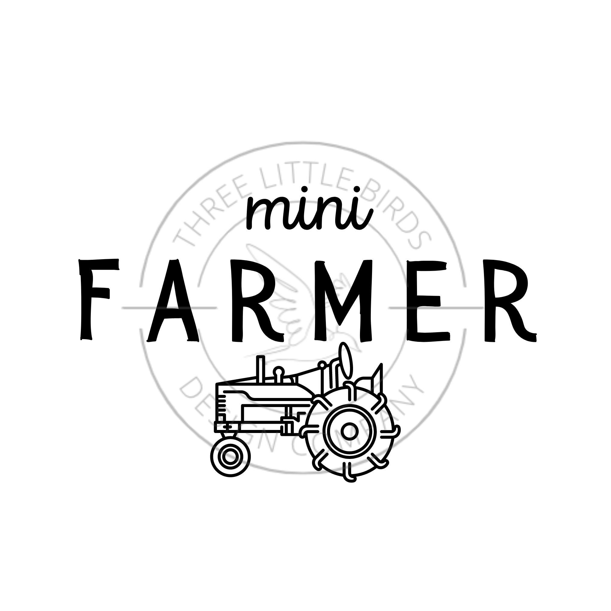 Mini Farmer SVG, Farmer, Mini, Sublimation, Farm Svg, Cricut - Etsy