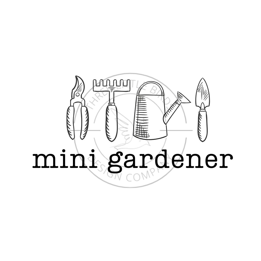 Mini Gardener SVG, Kids SVG, Gardener, Cricut, Farm, Digital Download ...