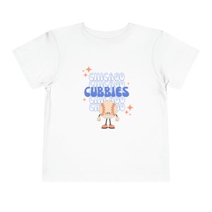 Cubs Toddler Girl Shirt, Cubbies Game Day Outfit Little Girl, Chicago ...