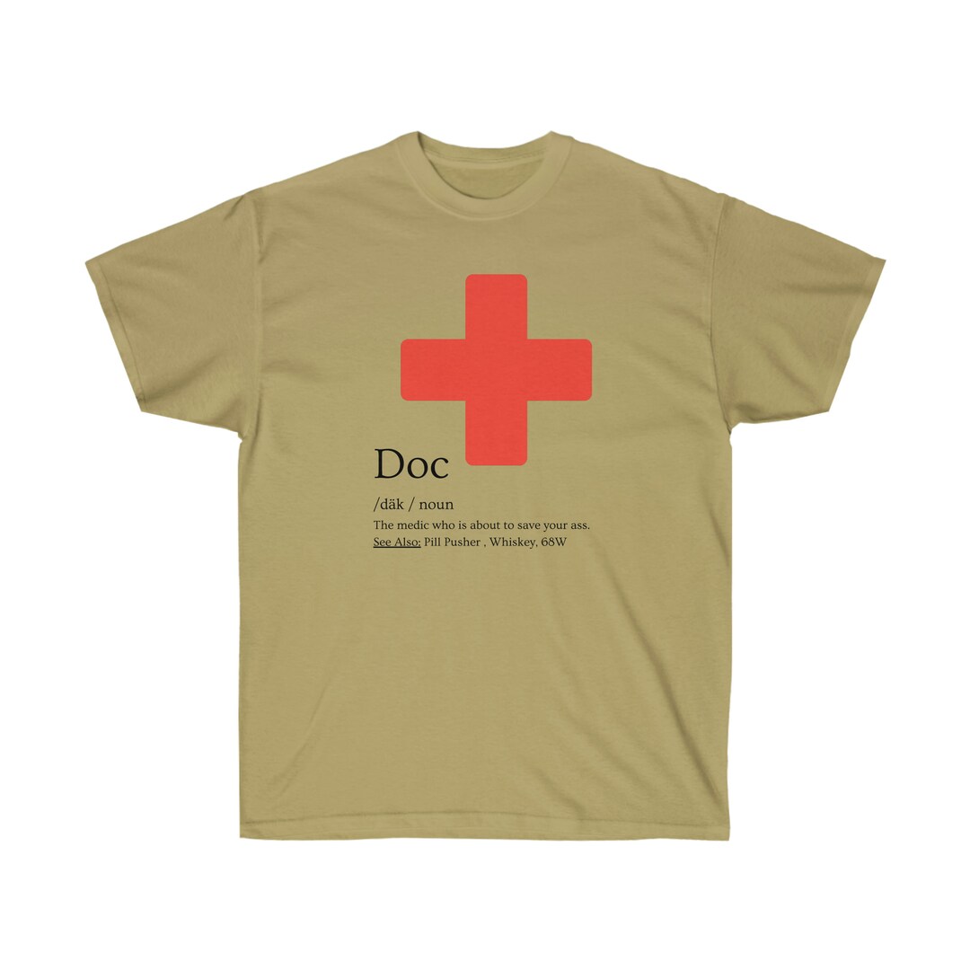 Army Doc / Medic T-shirt L Multiple Colors - Etsy