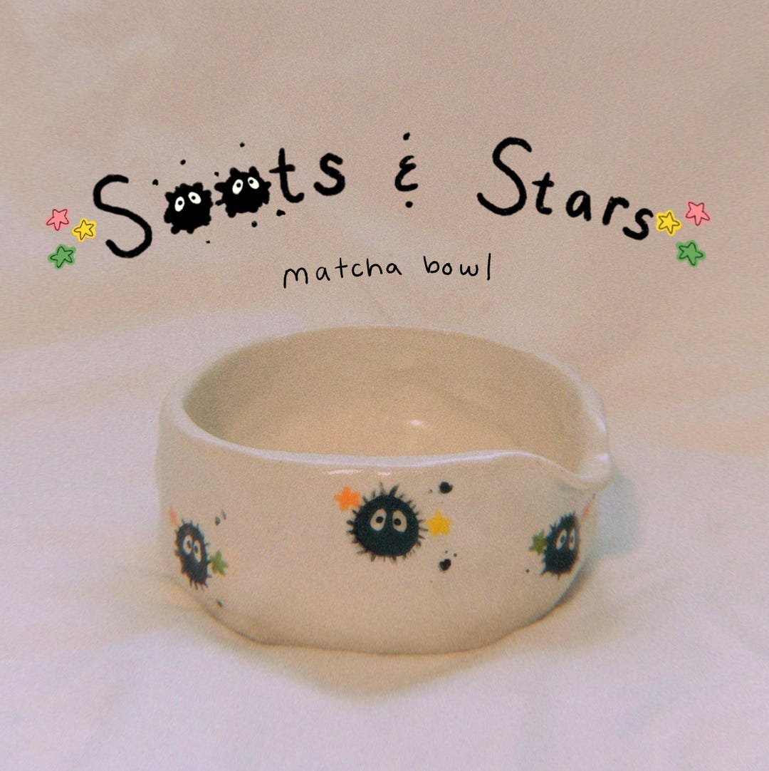 Soots and Stars Matcha Bowl | Handmade Ceramics, Handmade Pottery, Soot ...