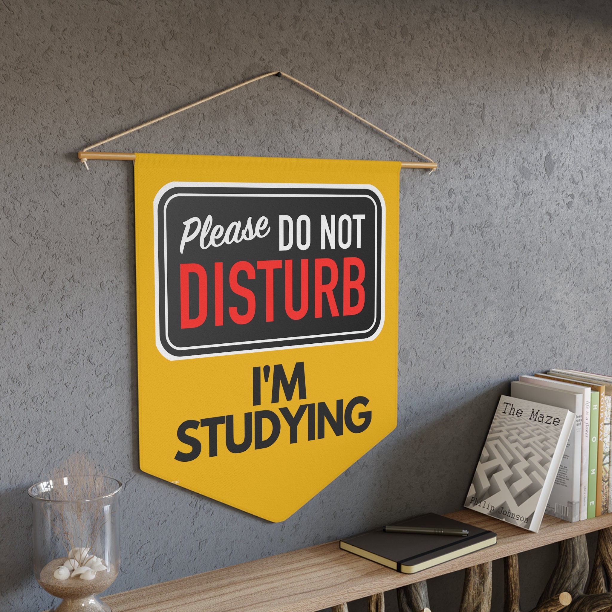Do Not Disturb I'm Studying Sign Do Not Disturb L dorm - Etsy