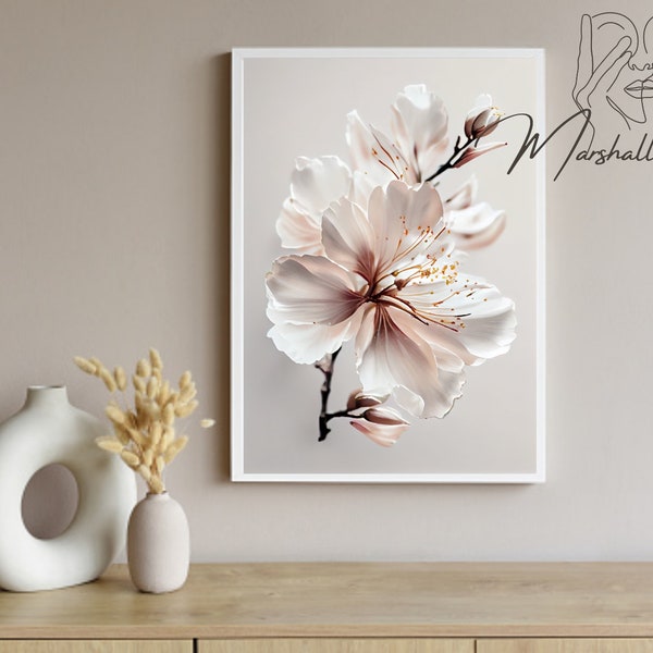 Cherry Blossom Print - Etsy UK