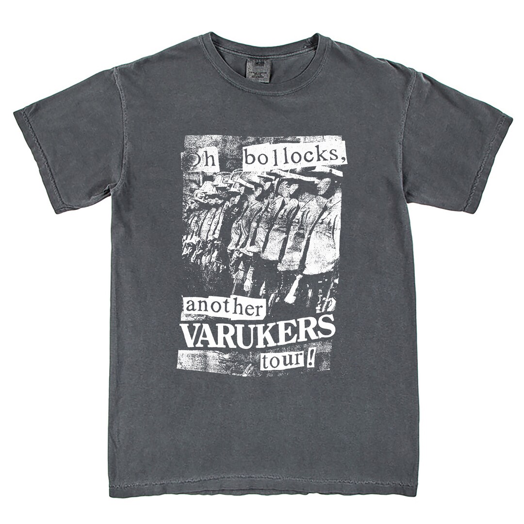 New Rare Varukers Punk Rock Oh Bollocks, UK82 Retro Unisex T-shirt ...