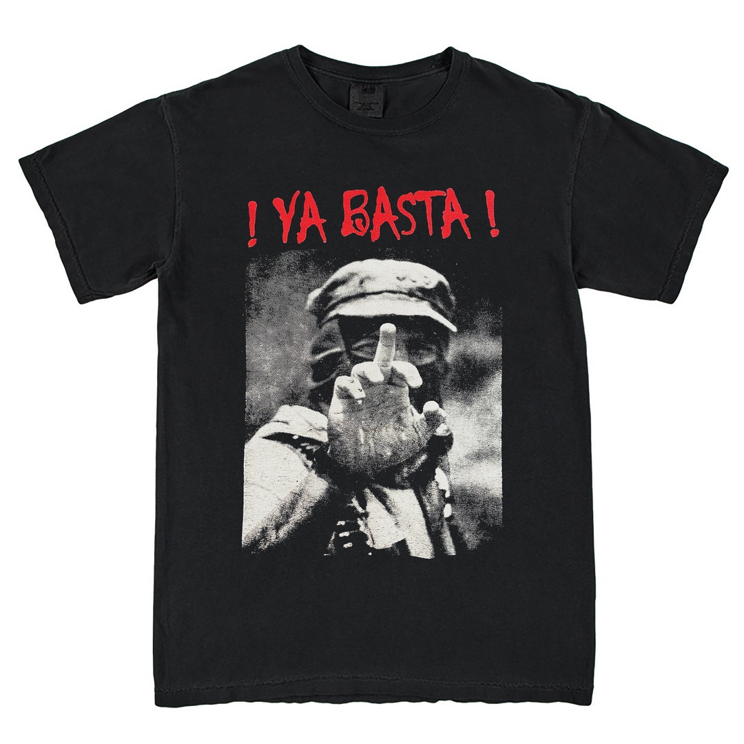 New Rare Ya Basta Sub Comandante Marcos EZLN Emiliano Zapata Retro ...