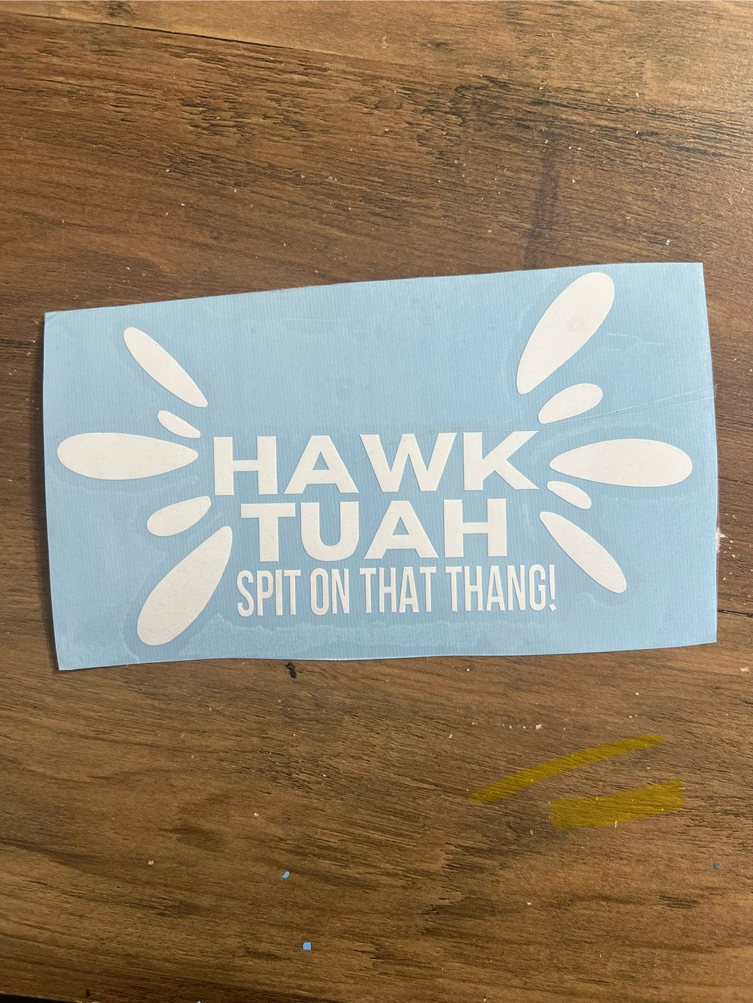 Hawk Tuah, Spit on That Thang, Car Decal, Bumper Sticker, Car ...