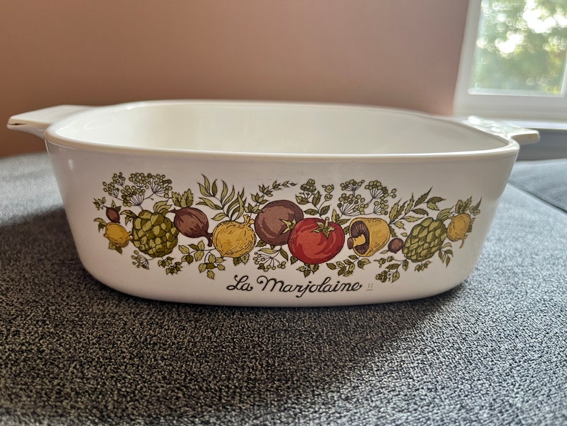 RARE Spice of Life Corningware 2qt La Marjolaine With Lid - Etsy