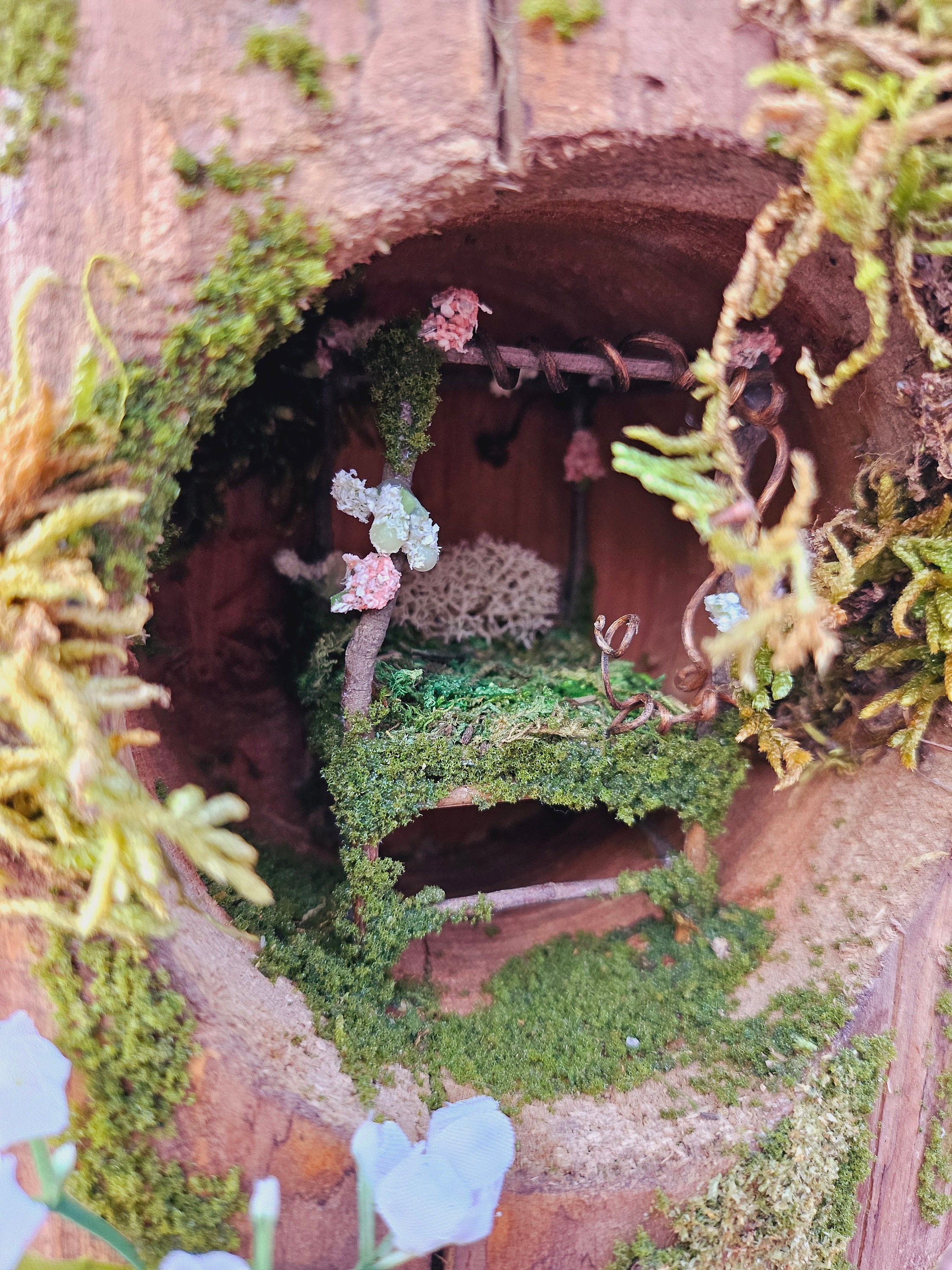 Handmade Fairy Tower Fairy House, Fairy Garden, Fairy Core, Fairy ...