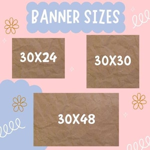 Custom Hand Painted Banners - Etsy