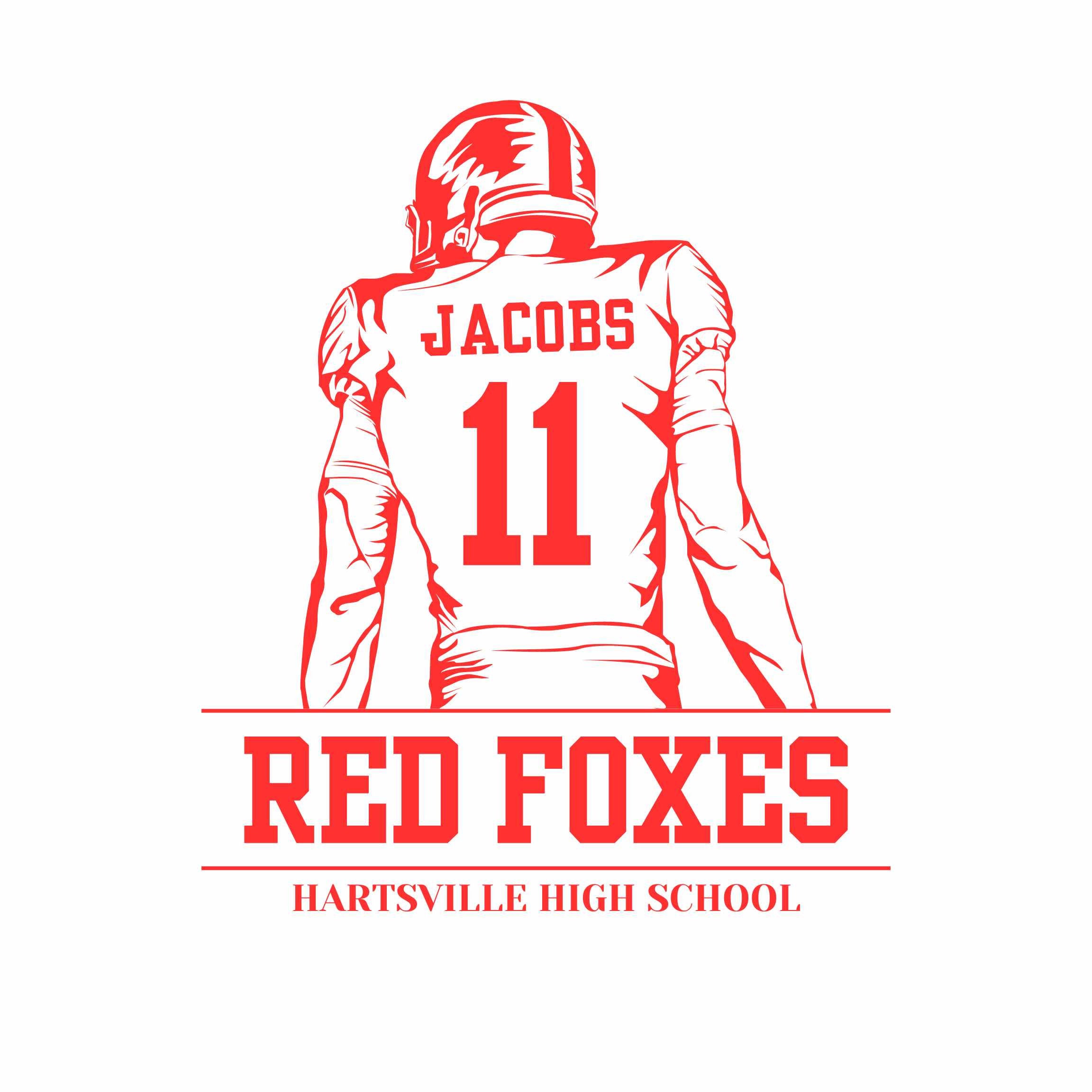 Custom Football Jersey SVG - Etsy
