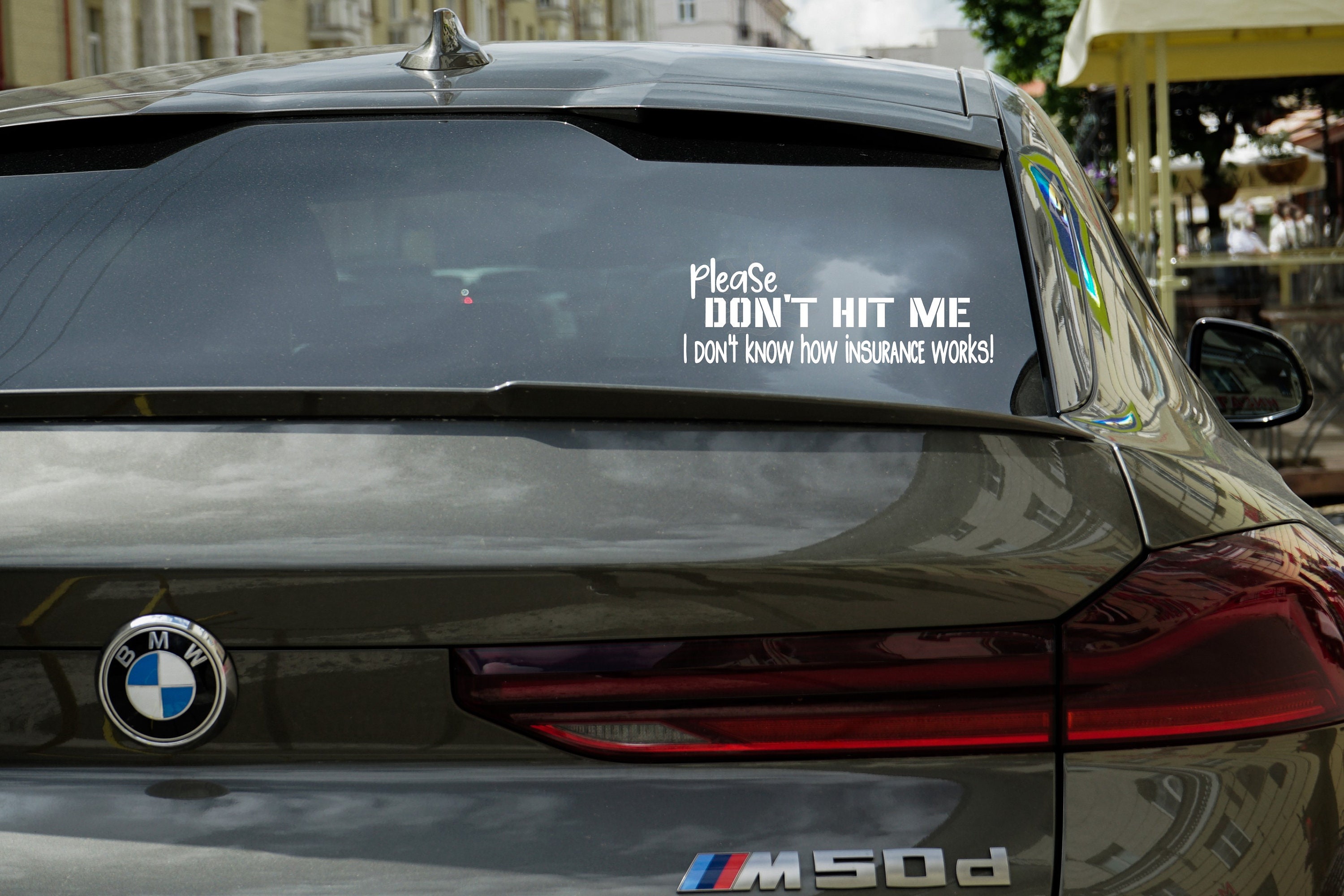 Funny Car Decal SVG - Vehicle Decal Design - Auto Sticker SVG - Car ...