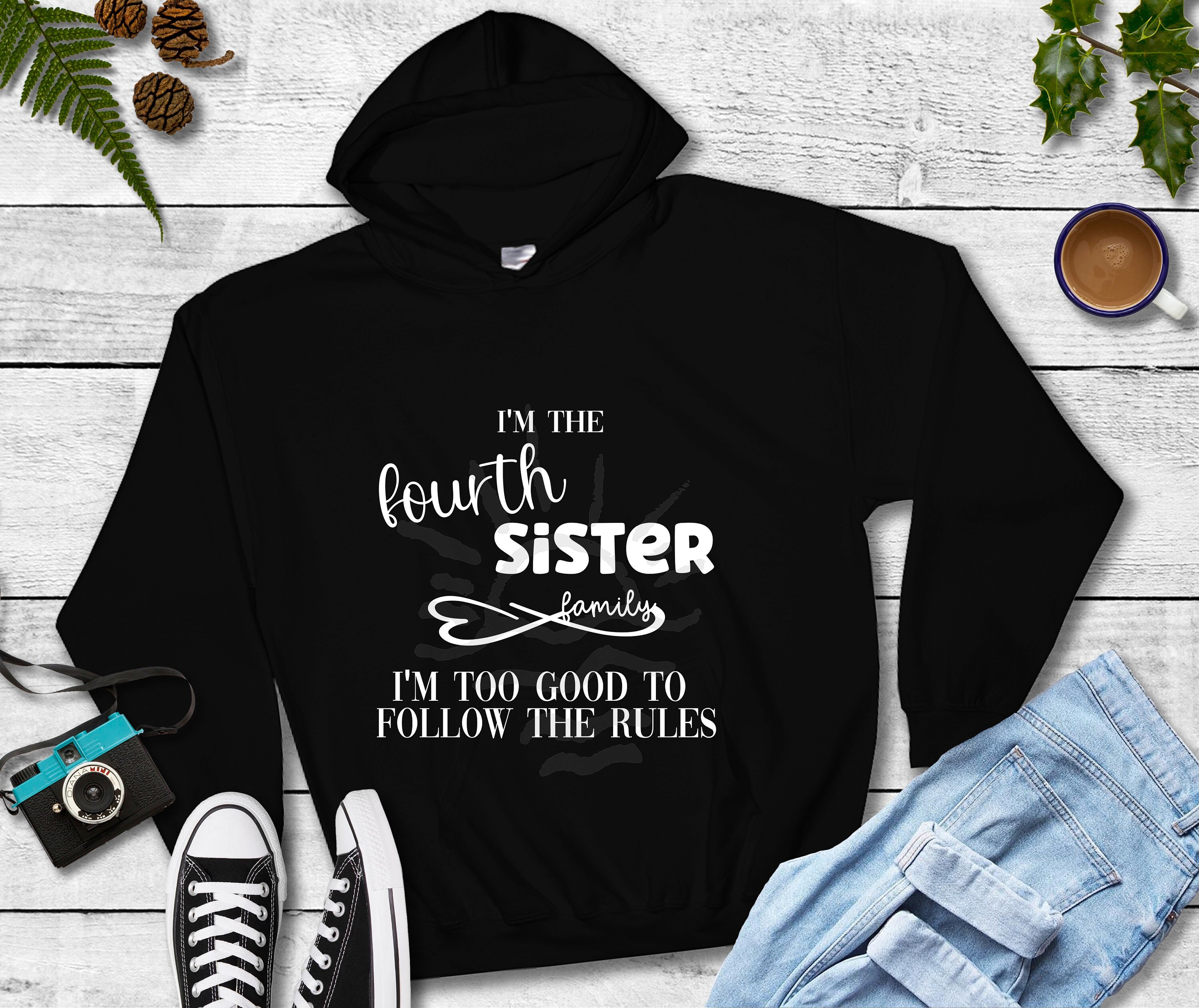 Matching Sister Rules- Oldest, Middle, Youngest Sister- up to 5 Sisters ...