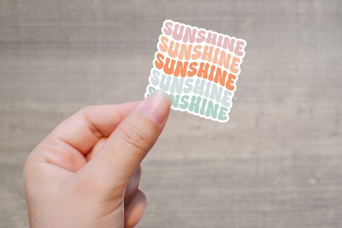Retro Sunshine Design Sunshine SVG/PNG Summer Vibes Groovy Font Palm ...