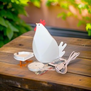 Chicken Lamp - Modern Quirky Lighting Decor for Home - 17 Colors ...