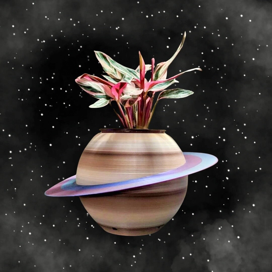 Wanderer L Planet Plant Pot for Indoor Plants Drainage 10 Colors ...