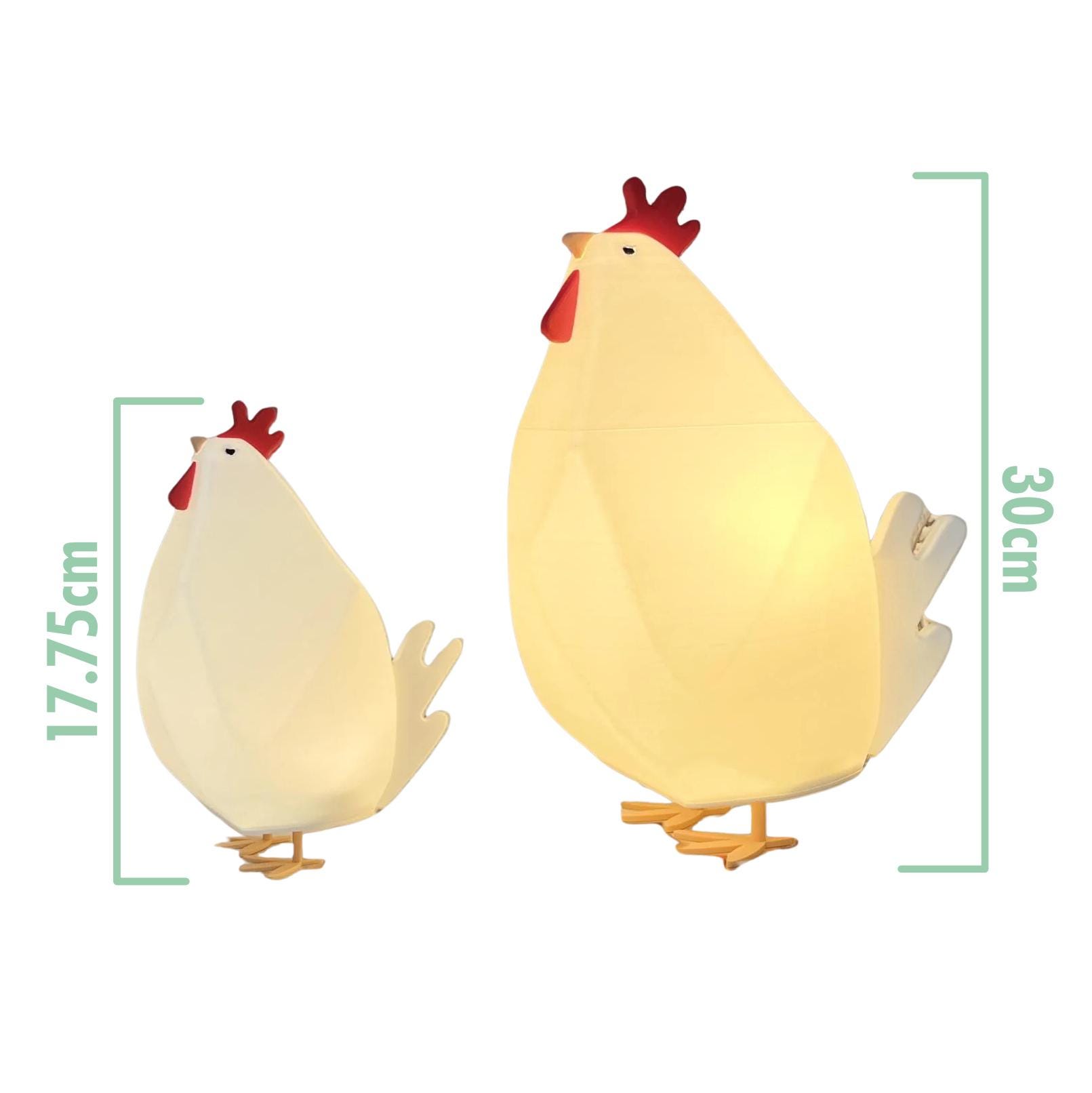 Chicken Lamp - Modern Quirky Lighting Decor for Home - 17 Colors ...