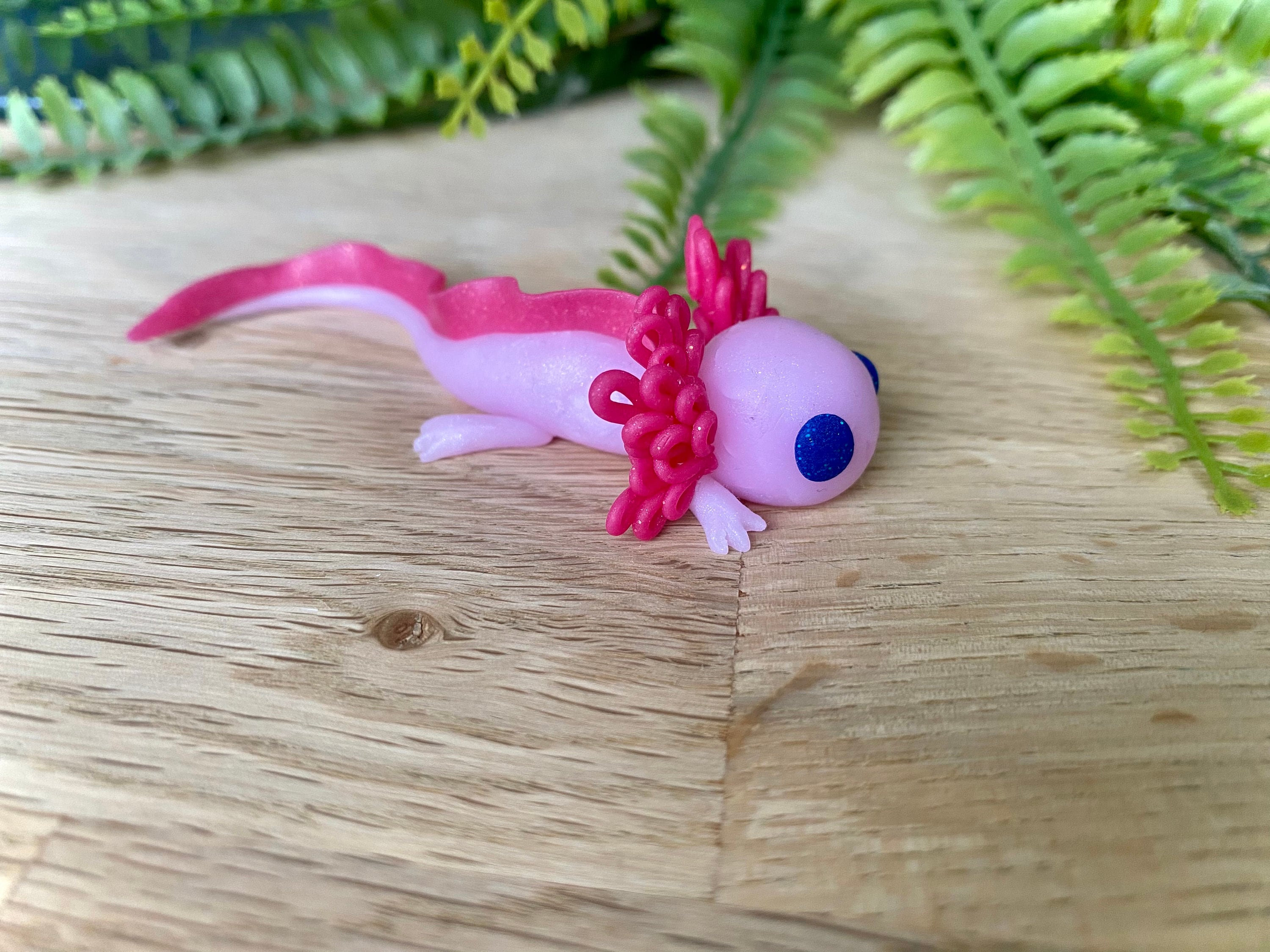 Axolotl Figurine - Polymer Clay Axolotl - Etsy