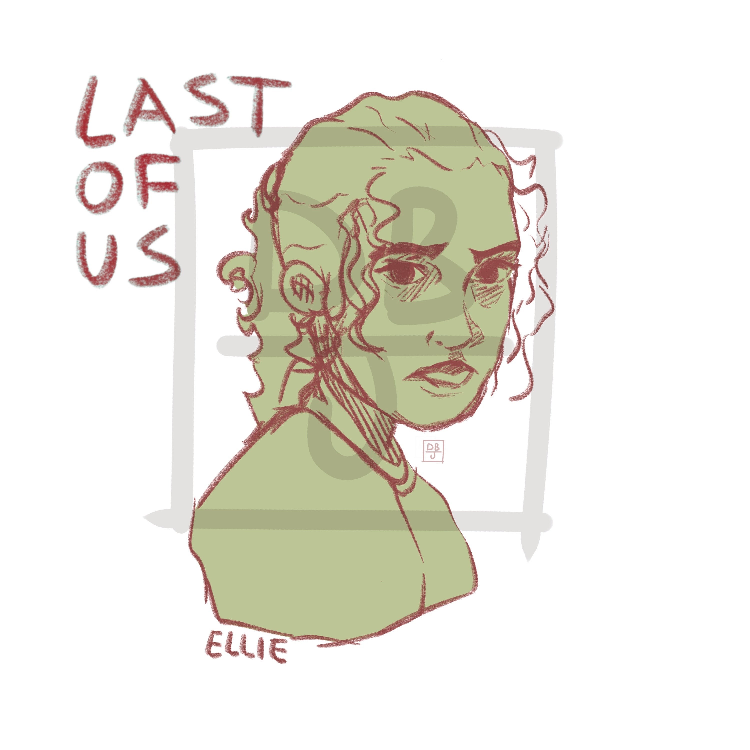 The Last of Us- Ellie Digital Print - Etsy