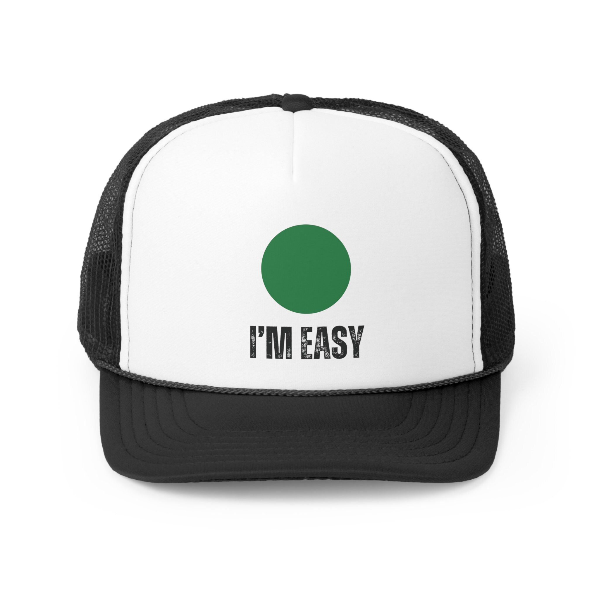 Ski Trucker Caps Ski Symbols I'm Easy Easy Slopes - Etsy