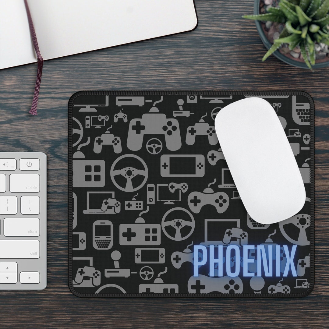 Personalized Gaming Mouse Pad, Gamer Gift, Name on Mouse Pad, Teen Gift ...