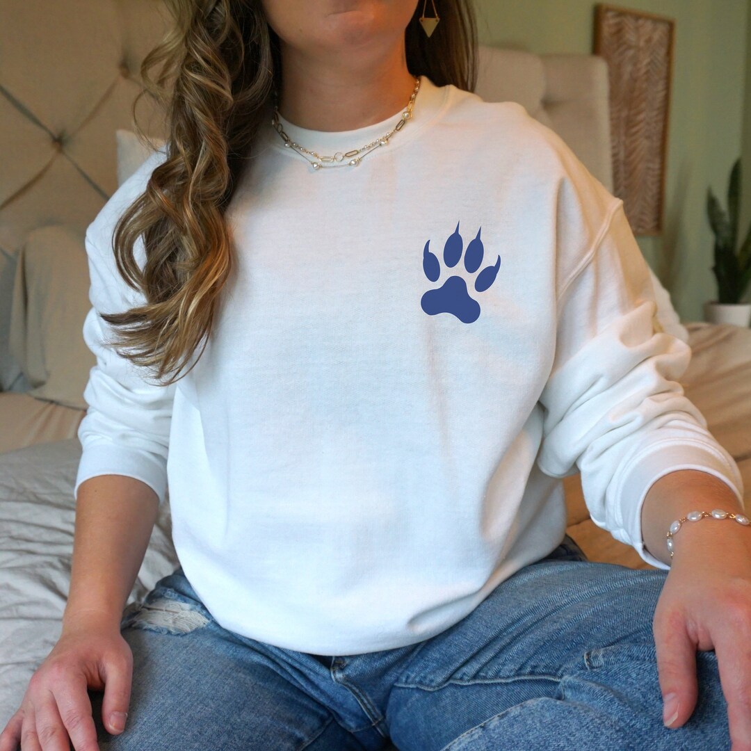 In My Wildcat Era, Blue and White, Crewneck Sweatshirt, Wildcat ...