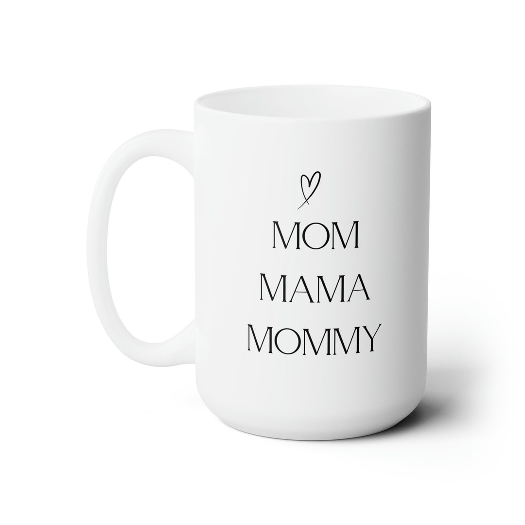 Personalized Mug for Mom, Mom, Momma, Mommy Mug, Custom Mug With Kids ...