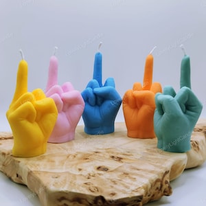 Middle Finger Candle,funny Gift,perfect Gift, Gift for Her,christmas ...