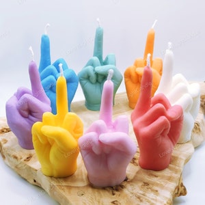 Middle Finger Candle,funny Gift,perfect Gift, Gift for Her,christmas ...