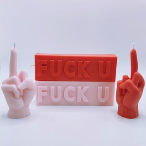 Middle Finger Candle,funny Gift,gifts,hand Gesture,finger,candles ...