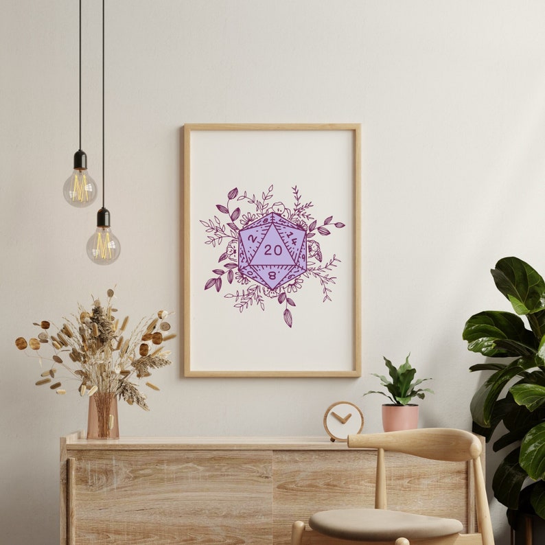 7 Printable D&D Poster Collection. Seven Unique Dungeons and Dragons ...