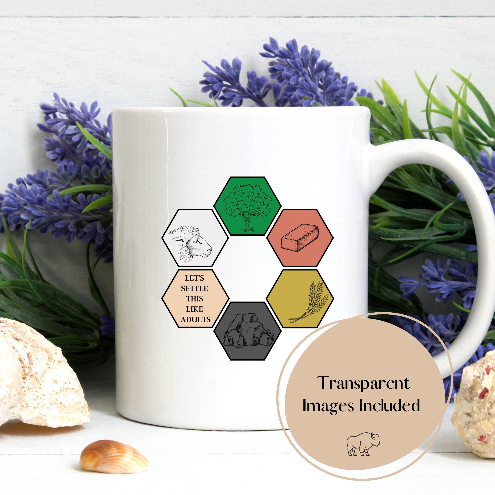 Printable Catan "let's Settle This Like Adults" Graphic. Catan Board ...