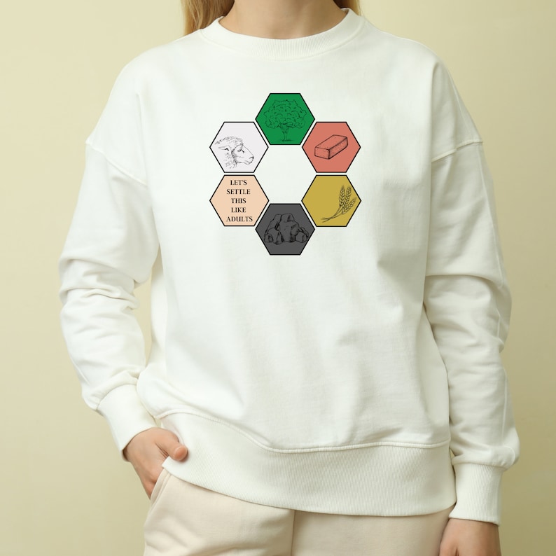 Printable Catan "let's Settle This Like Adults" Graphic. Catan Board ...