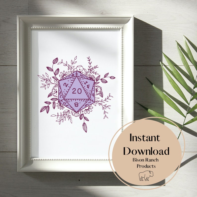 7 Printable D&D Poster Collection. Seven Unique Dungeons and Dragons ...