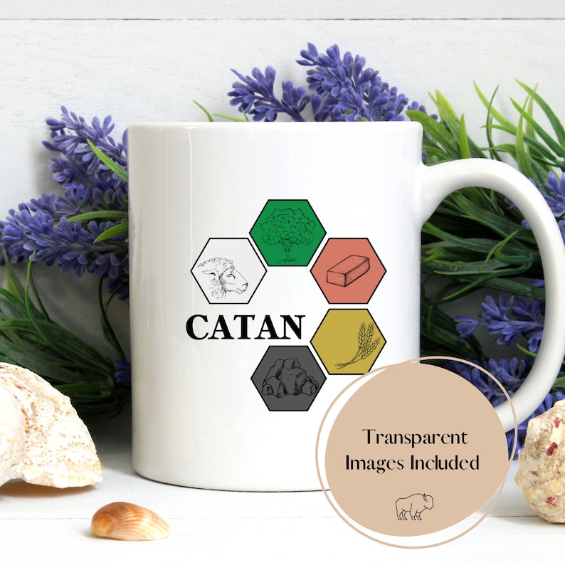 8 Printable Catan Poster Collection. Eight Unique Catan Board Game ...