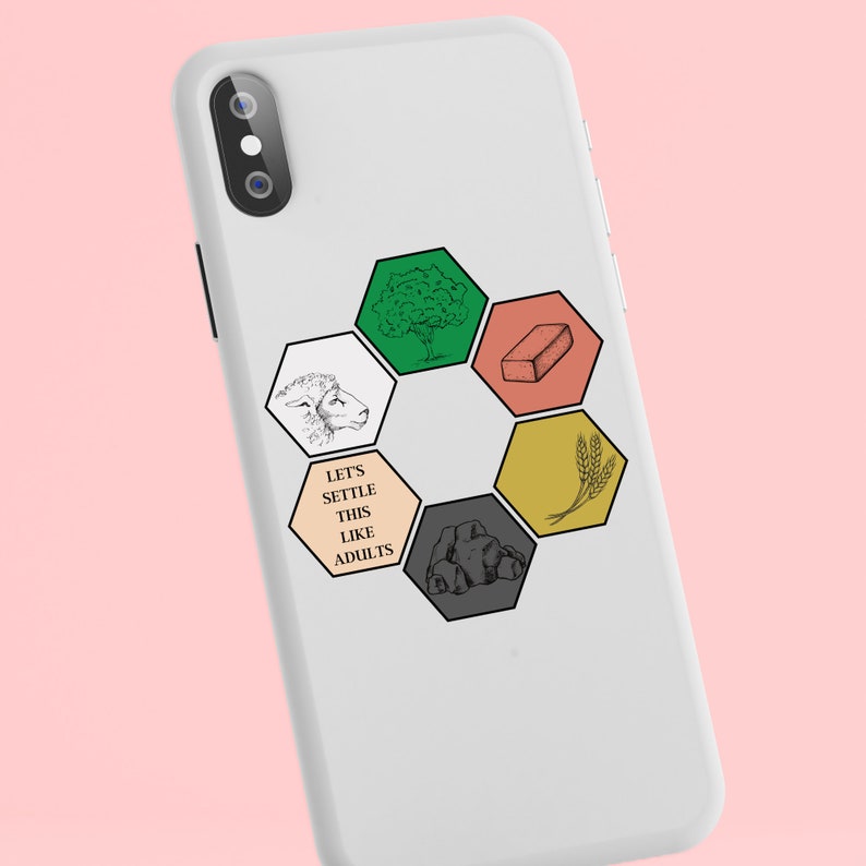 Printable Catan "let's Settle This Like Adults" Graphic. Catan Board ...