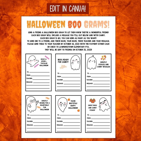Halloween Candy Gram - Etsy