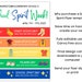 School Spirit Week Flyer | Printable School Activity Schedule | School ...